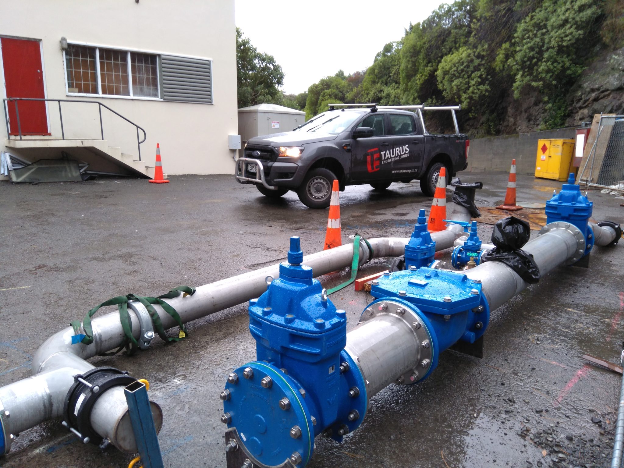 Lyttelton Tunnel deluge and wastewater pipe work - Taurus Engineering ...