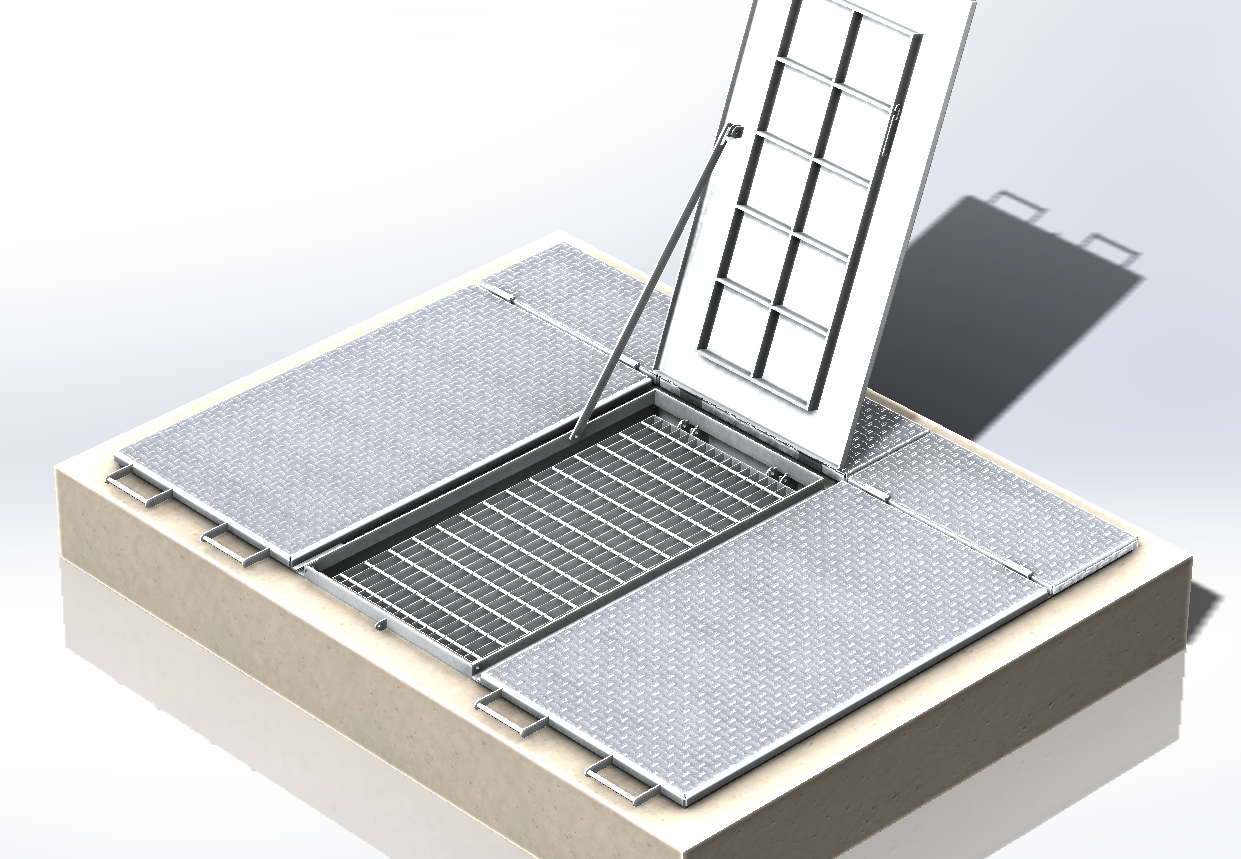 Aluminum Lids and Safety Grates - Taurus Engineering Limited