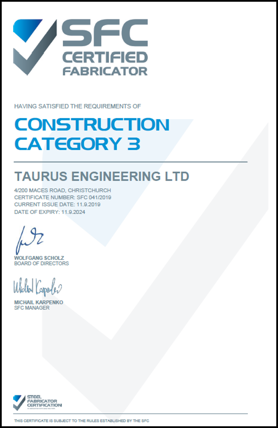 Home - Taurus Engineering Limited