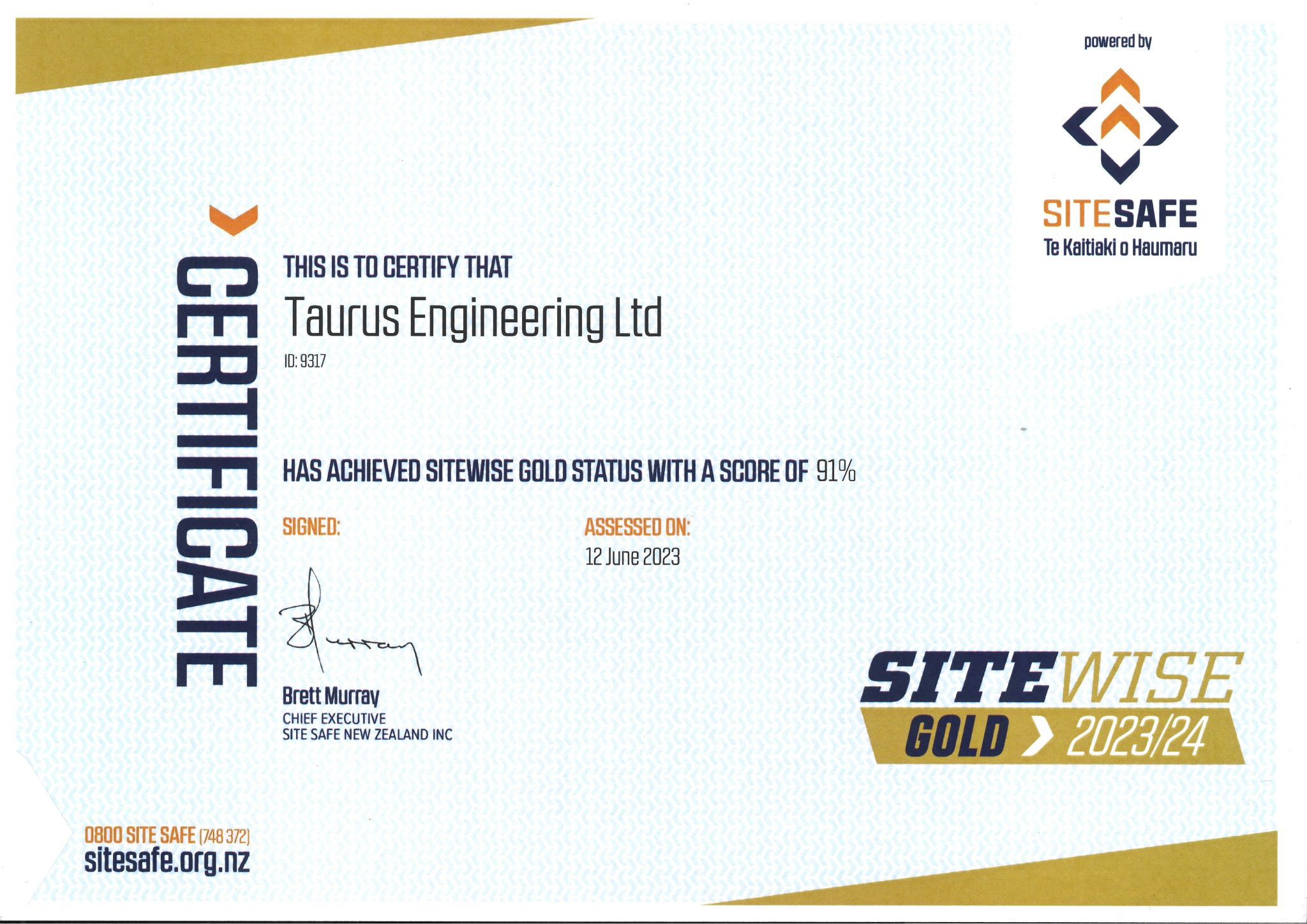 Home - Taurus Engineering Limited