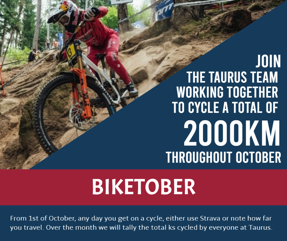 The Taurus Biketober Challenge - Taurus Engineering Limited