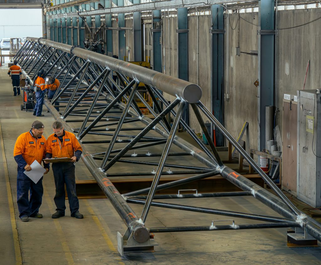 Pipe Bridge for Water Reticulation Project - Taurus Engineering Limited